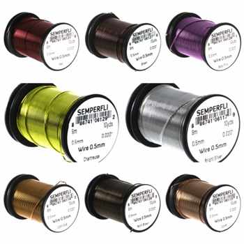 Wires for Fly Tying|Fly Tying Wires|Non Tarnishing Fly Tying Wires