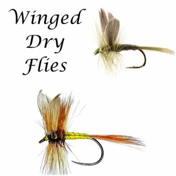 Micro Dry Flies - Trout Dry Flies Sizes 18 to 24
