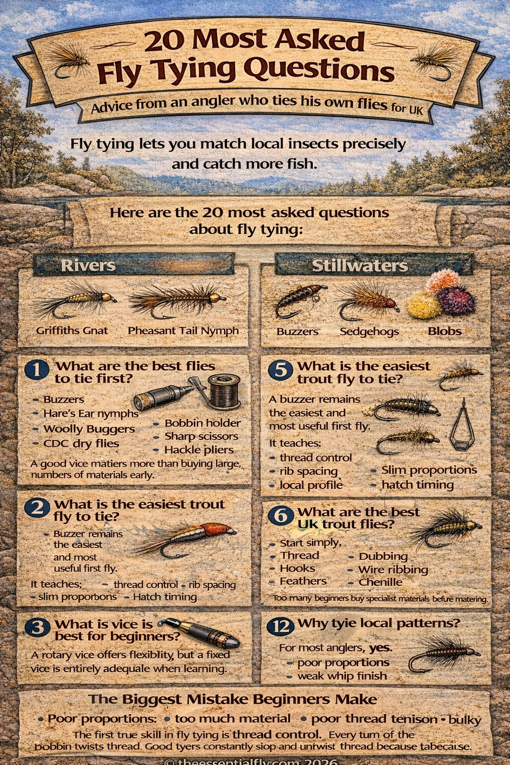 20 Most Asked Fly Tying Questions Answered by an Angler Who Ties for UK ...