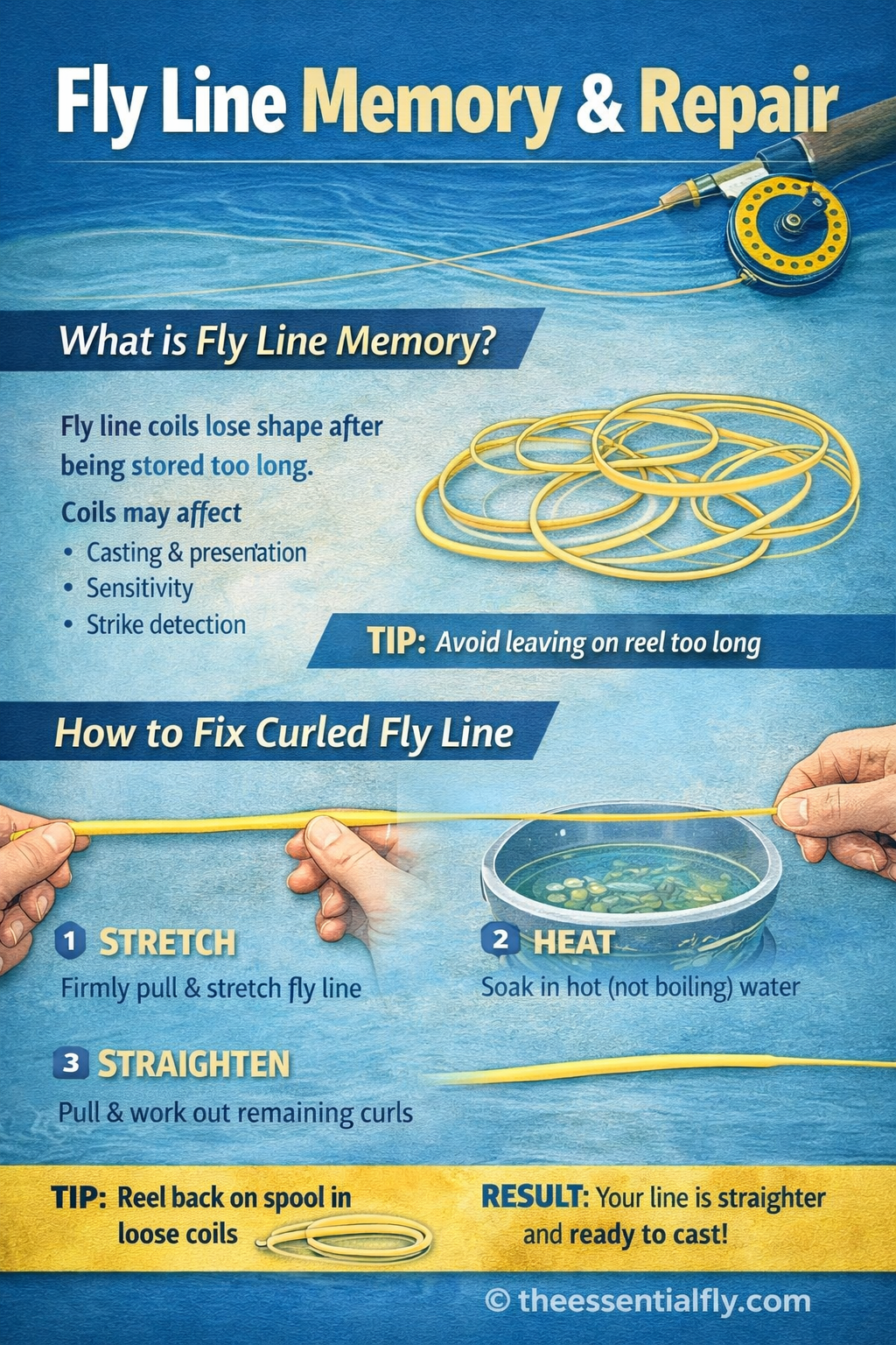 How to Tie Fly Leader to Fly Line Properly