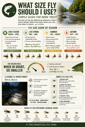 What Size Fly Should I Use? Simple Guide for More Trout