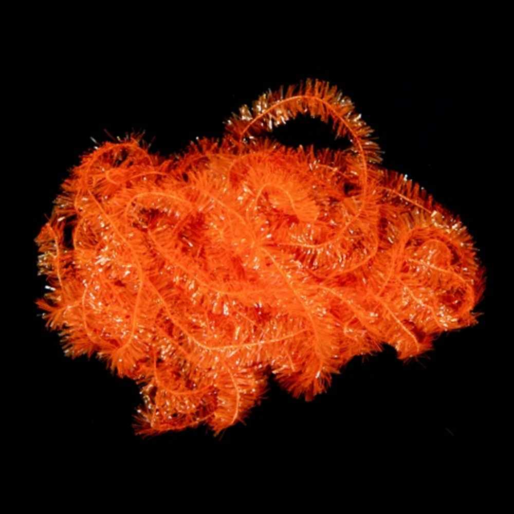 Ice Chenille 8mm Fl Red for Fly Tying from The Essential Fly