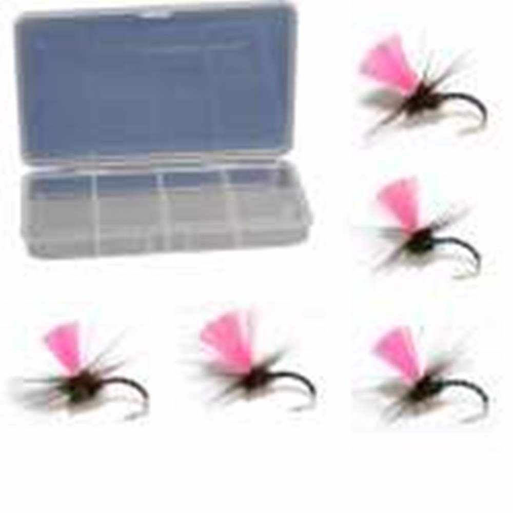 Sale - The Essential Fly Black Magic Red Rib Fishing Fly Size 14