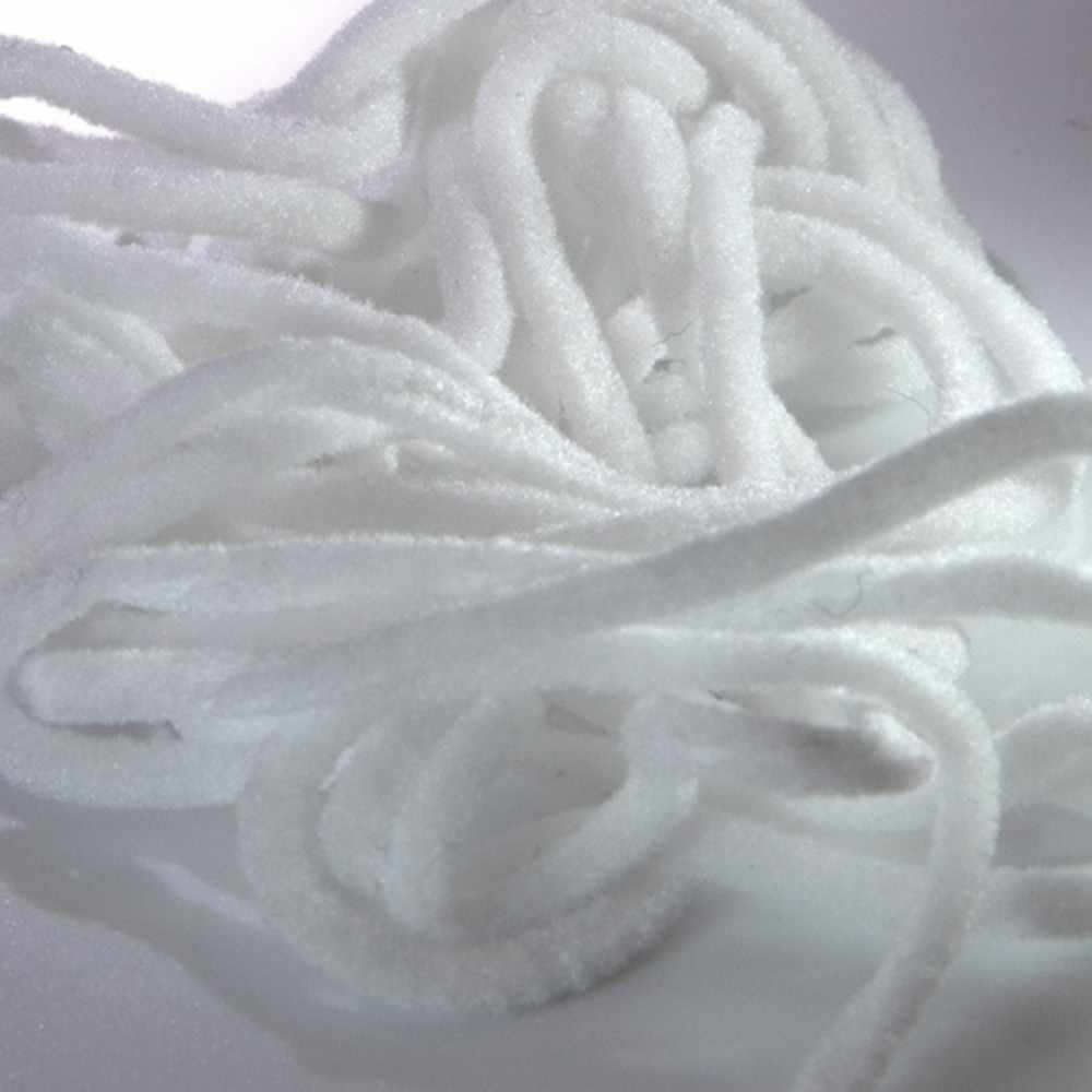 Worm Chenille White for Fly Tying from The Essential Fly