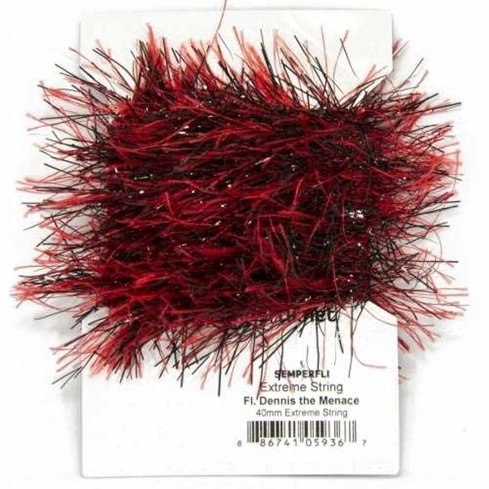 Extreme String 40mm Fl Dennis the Menace for Fly Tying