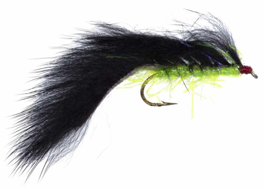 Chartreuse Uv Straggle Zonker #8 Fishing Flies|The Essential Fly