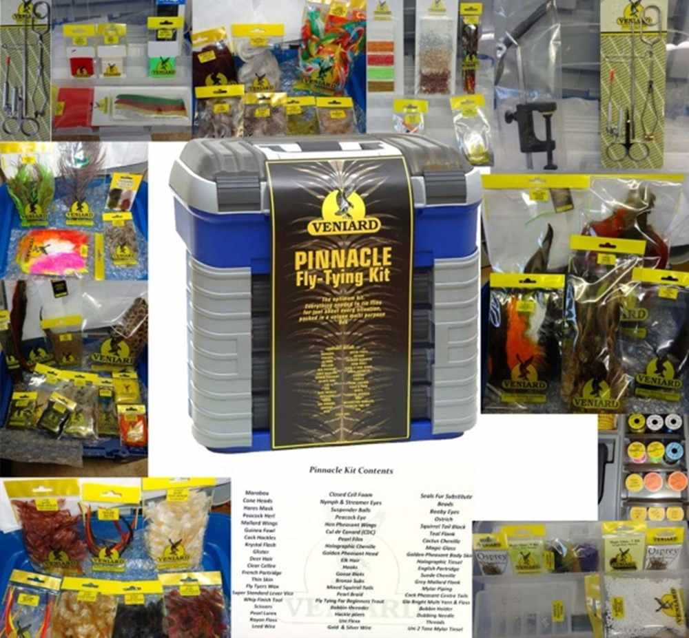 Veniard Pinnacle Fly Tying Kit Fly Tying Materials