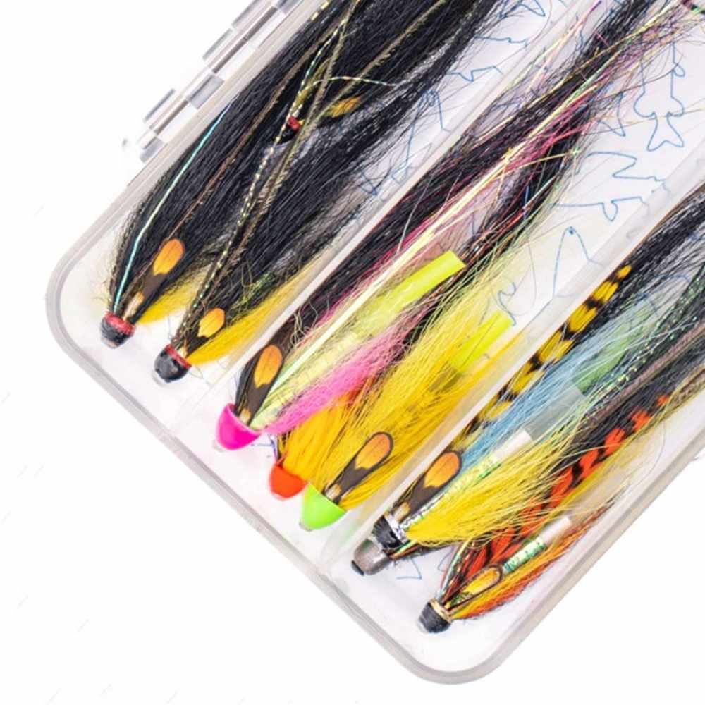 Monkey Salmon Tube Selection Fishing Fly Assortment Fishing Flies