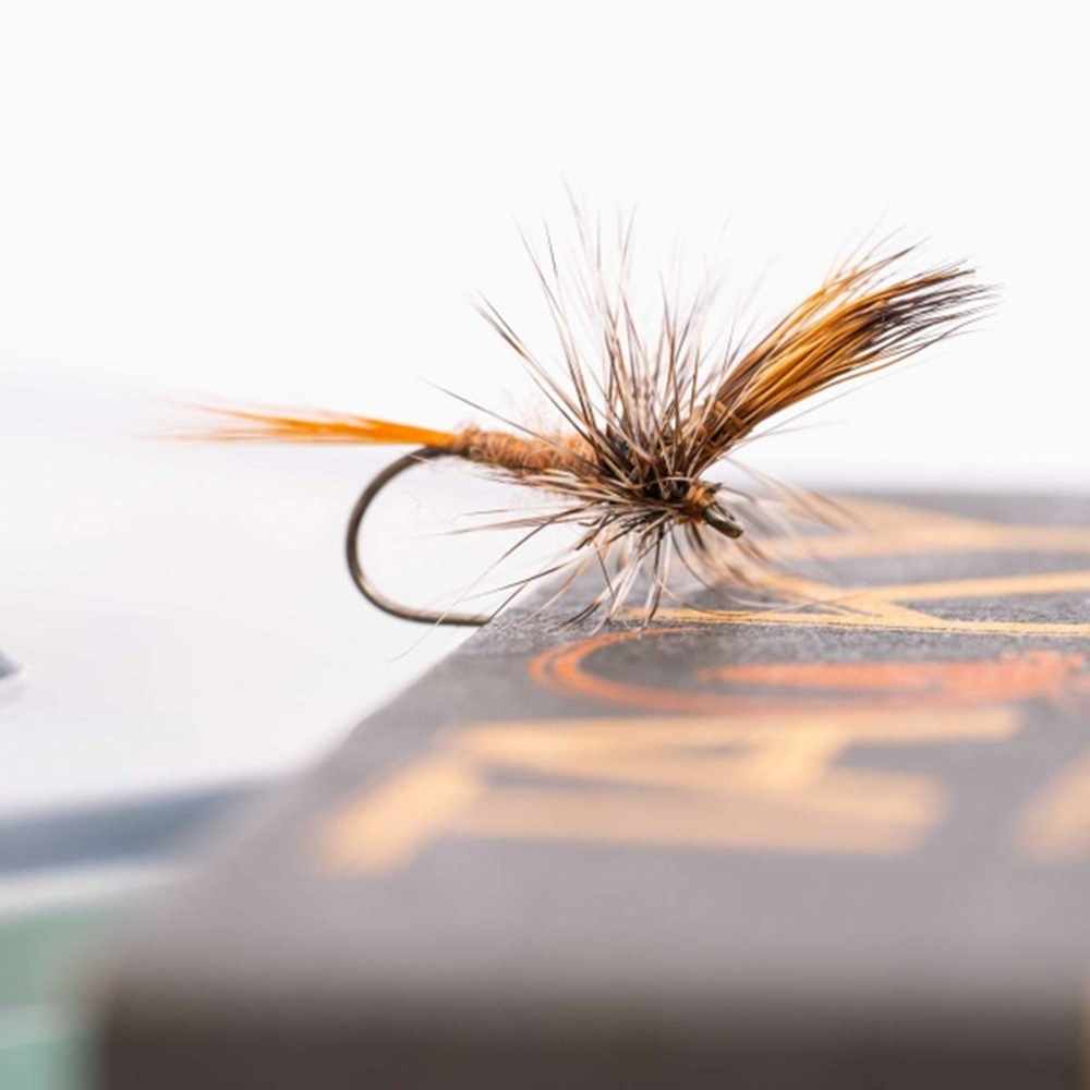 March Brown Selection Fly Box Fishing Fly Assortment Fishing Flies