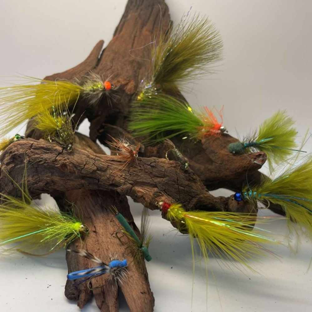 Barbed Damsel Collection #8-12 Fishing Fly Assortment Fishing Flies
