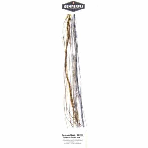 Semperflash Rutland Gold & Silver Sparkler Small 1/69" for Fly Tying