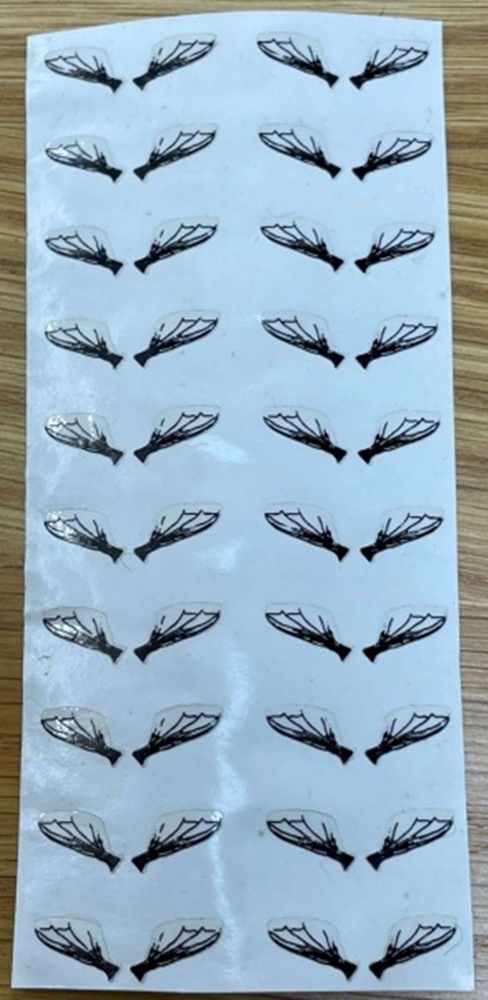 Lureflash Maveric Adhesive Artificial Fly Wings Fly Tying Material