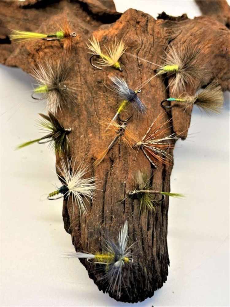 Barbless Olives Collection #14-16 Fishing Fly Assortment