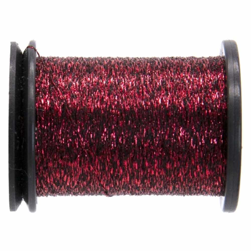 Micro Glint Nymph Tinsel Claret for Fly Tying from The Essential Fly