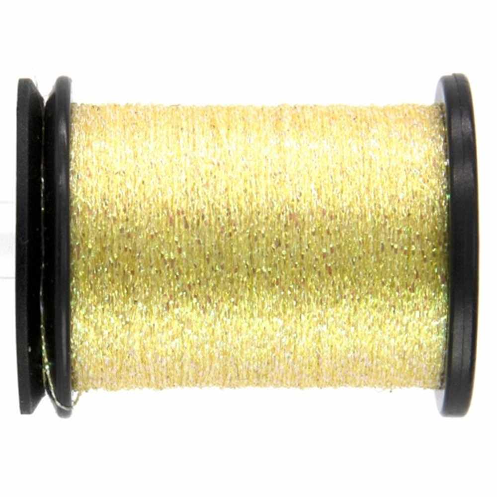 Micro Glint Nymph Tinsel Yellow for Fly Tying from The Essential Fly
