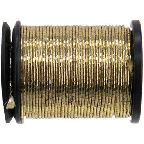French Tinsel Large Gold for Fly Tying from The Essential Fly