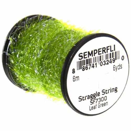 Straggle String Leaf Green for Fly Tying from The Essential Fly
