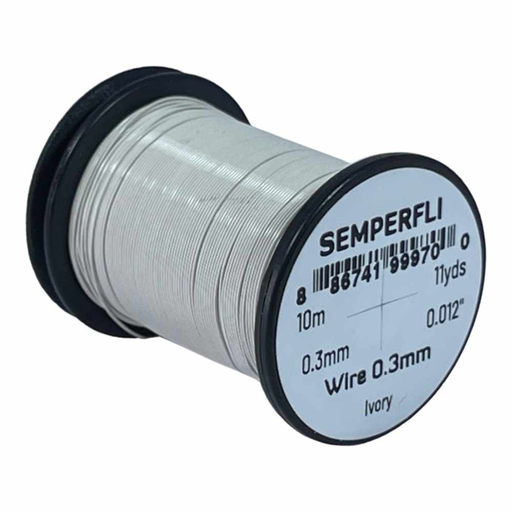 Wire 0.3mm Ivory for Fly Tying from The Essential Fly