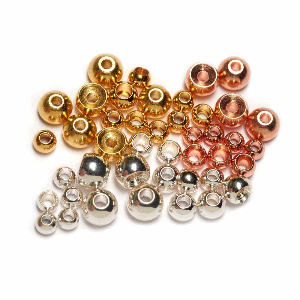 Fly Tying Beads for Nymphs & Jigs | Tungsten & Brass