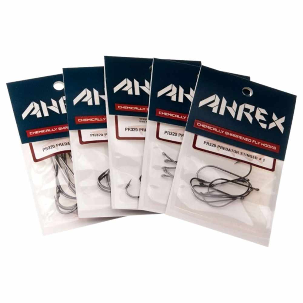 Ahrex Pr320 Predator Stinger #2 Hooks Black Nickel Heavy Wire
