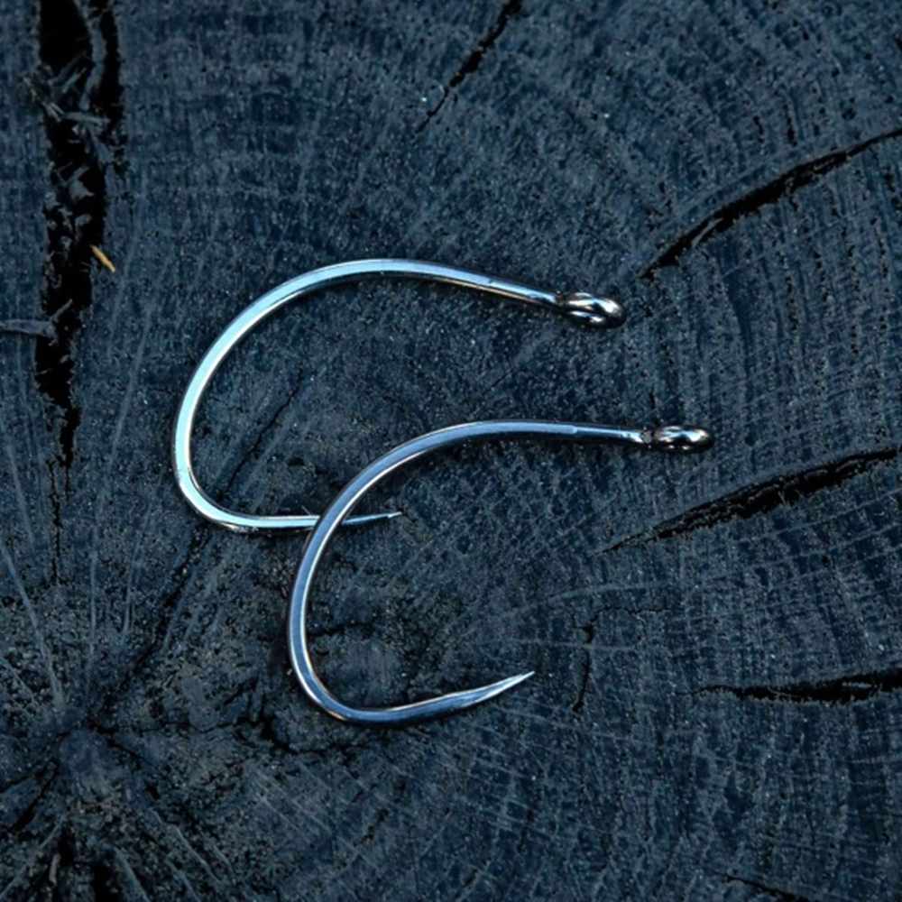 Ahrex Sa274 Curved Salt #1 Saltwater Fly Tying Hooks for Fly Tying