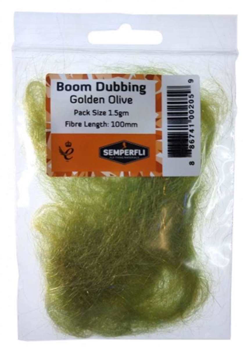 Boom Dubbing Golden Olive for Fly Tying from The Essential Fly