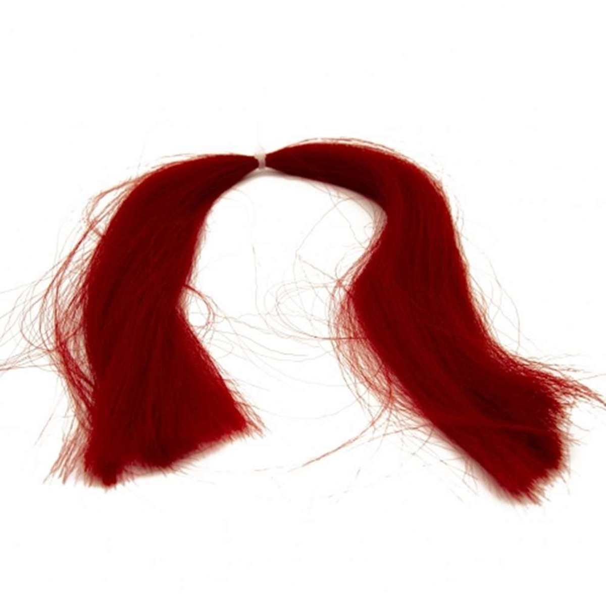 Synthetic Cashmere Monkey Red for Fly Tying from The Essential Fly