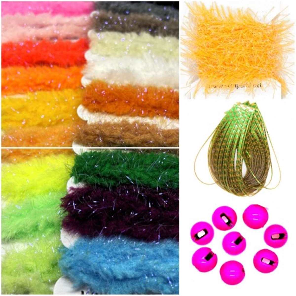 EggStatic Egg Fritz 15mm Salmon & Steelhead Pack for Fly Tying