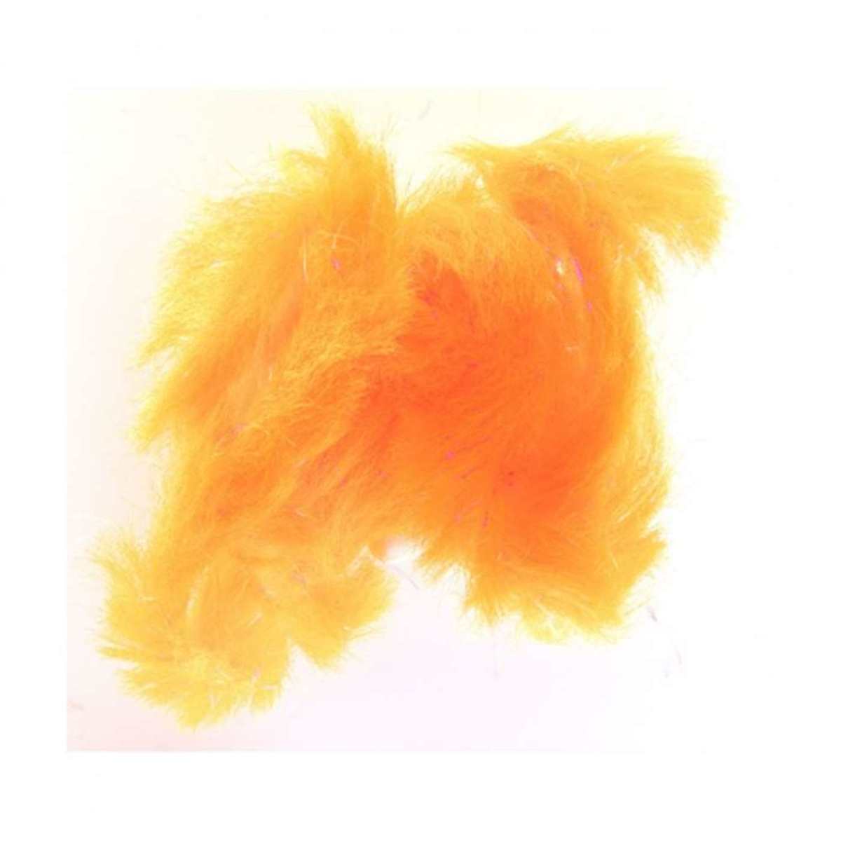 Fry Chenille 30mm XXL Fl Orange for Fly Tying from The Essential Fly