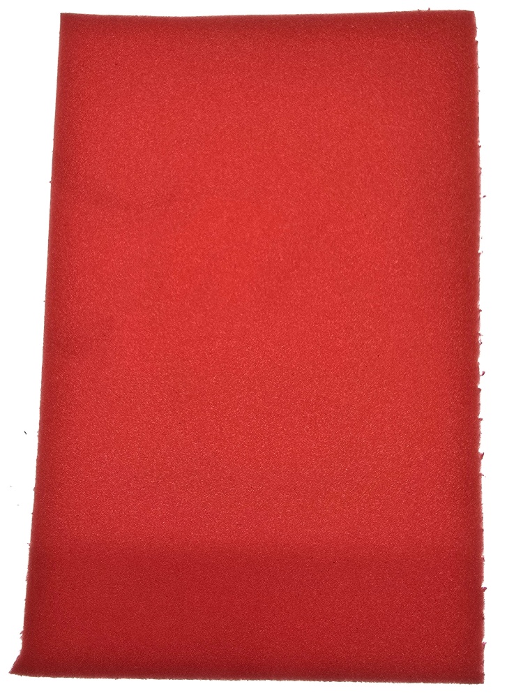 Flat Fly Tyers Foam 3.5mm Red for Fly Tying from The Essential Fly