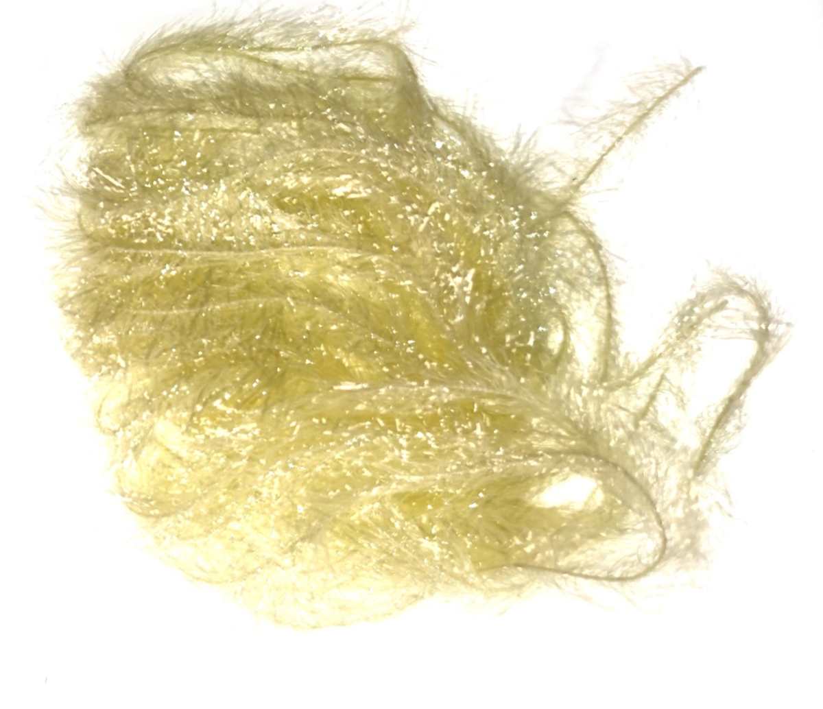 15mm Hackle Chenille Cream for Fly Tying from The Essential Fly