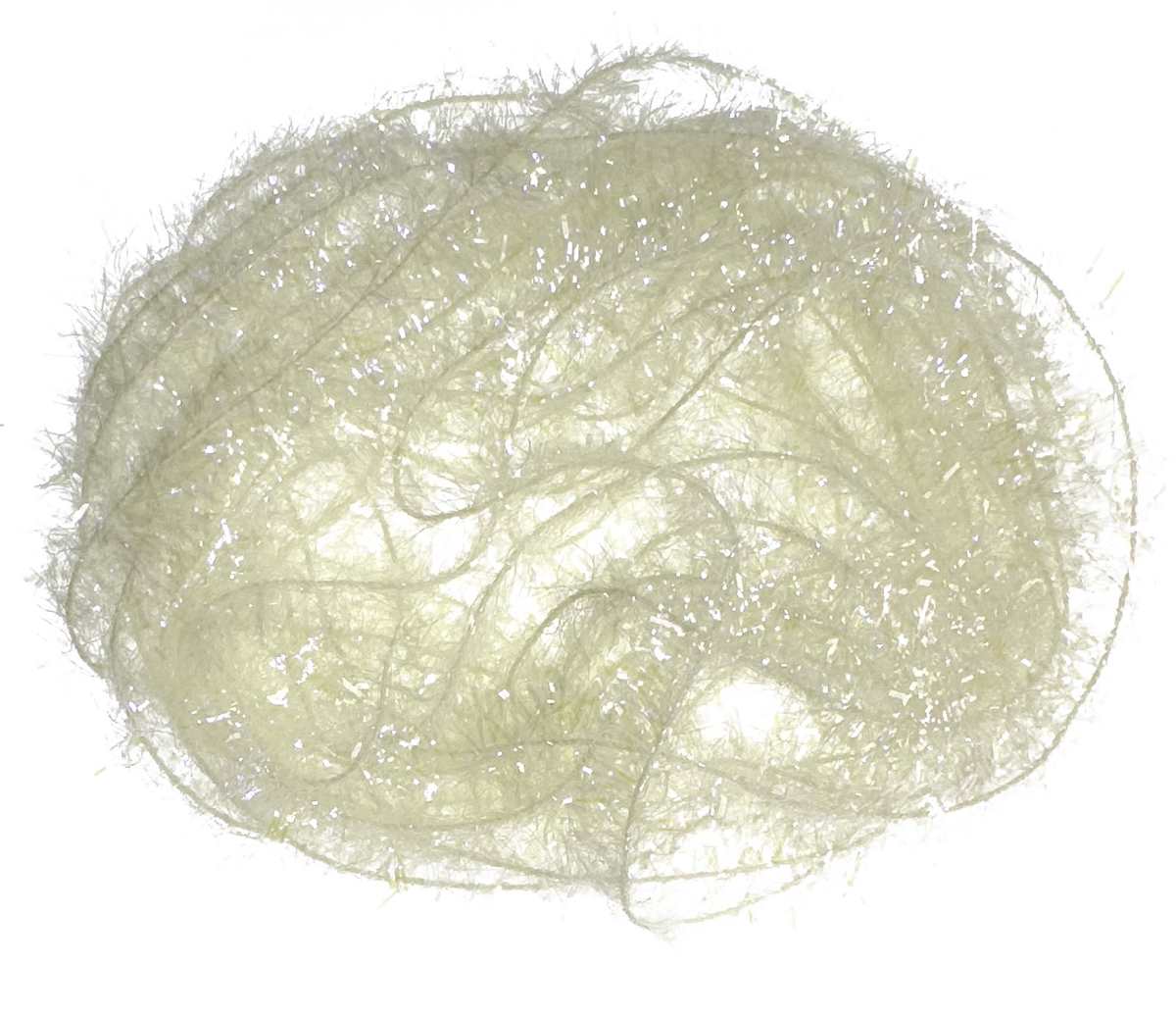 8mm UV Hackle Chenille Cream for Fly Tying from The Essential Fly