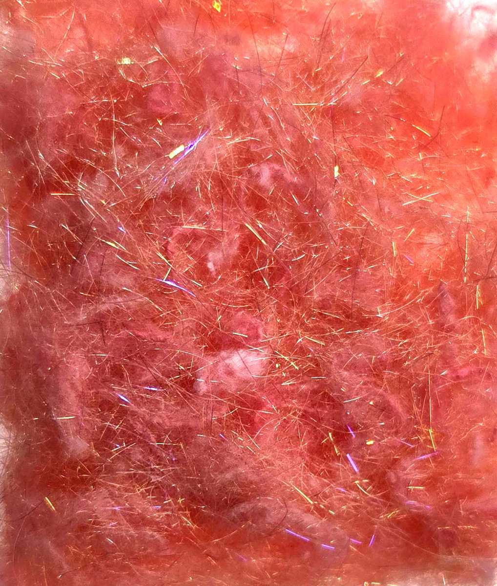 Kapok Fusion Dubbing Shrimp Pink for Fly Tying from The Essential Fly