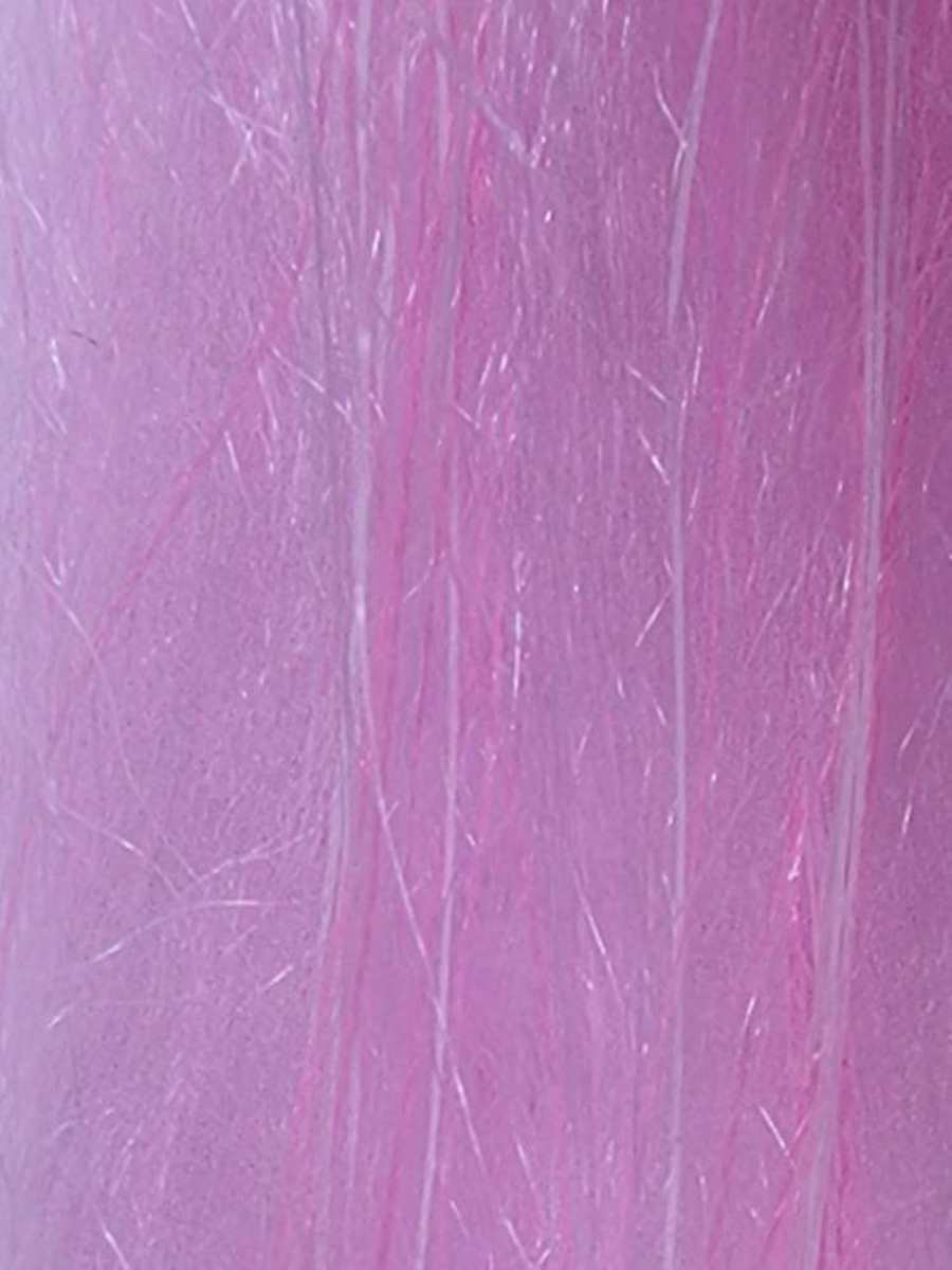 Streamer Wing Glow In Dark Candy Pink for Fly Tying