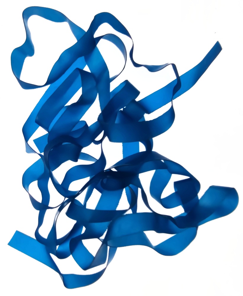 Scud Back 6mm Blue for Fly Tying from The Essential Fly