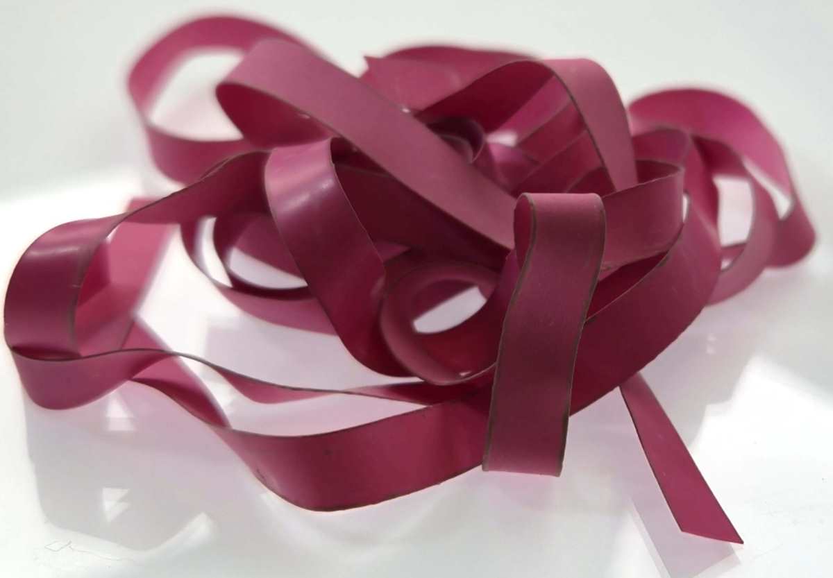 Scud Back 6mm Pink for Fly Tying from The Essential Fly