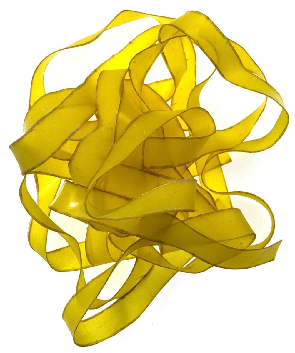 Scud Back 6mm Yellow for Fly Tying from The Essential Fly