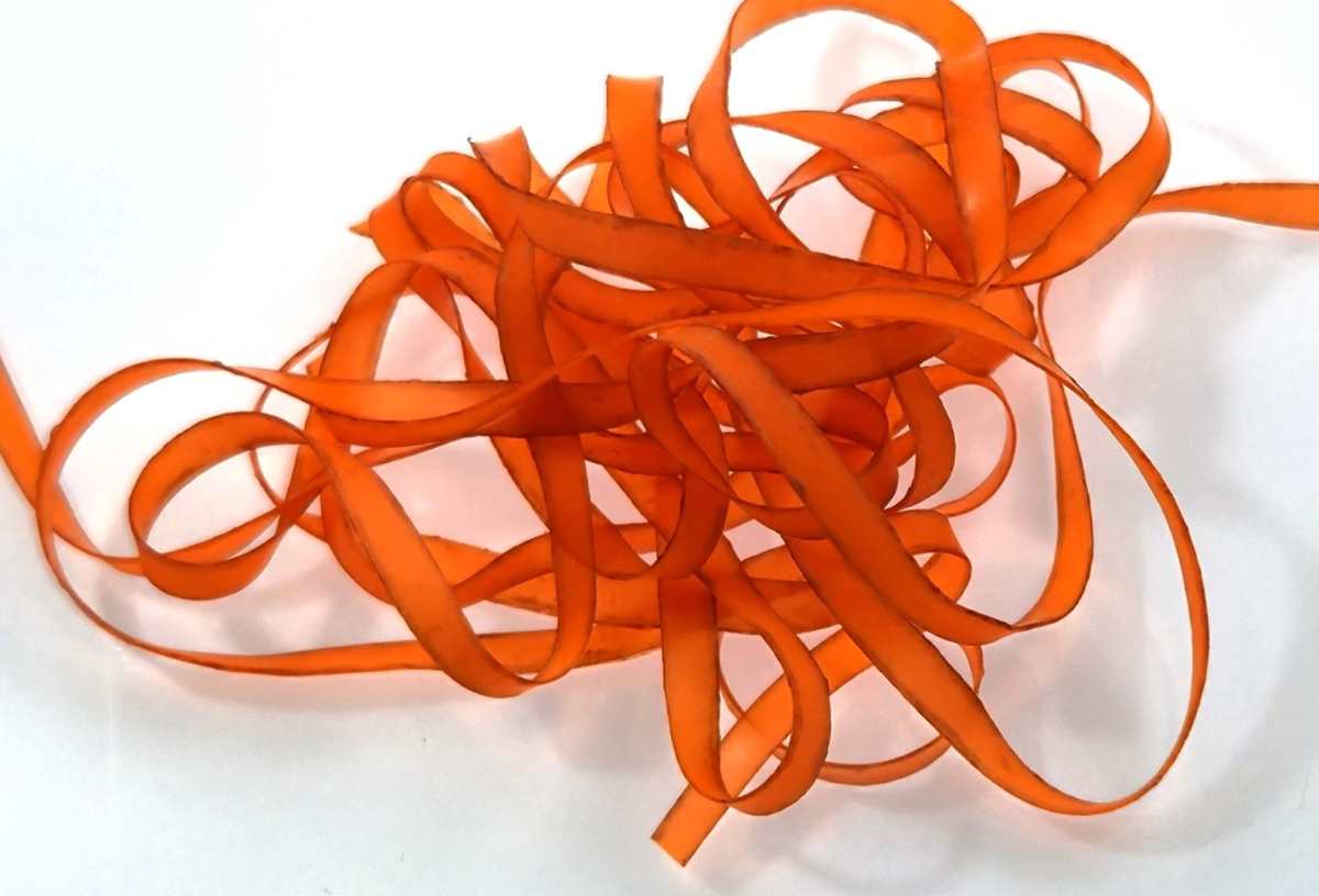 Scud Back 3mm Orange for Fly Tying from The Essential Fly