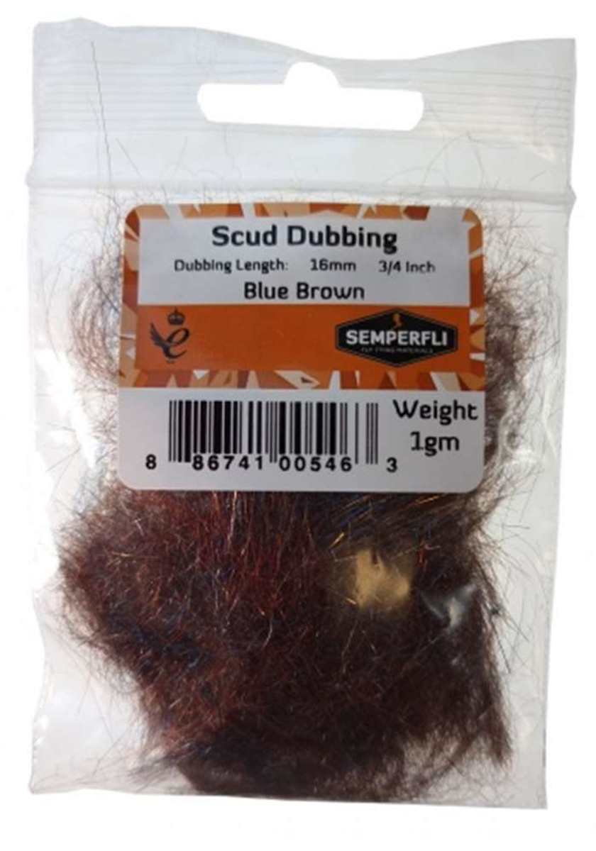 Scud Dubbing Blue Brown for Fly Tying from The Essential Fly