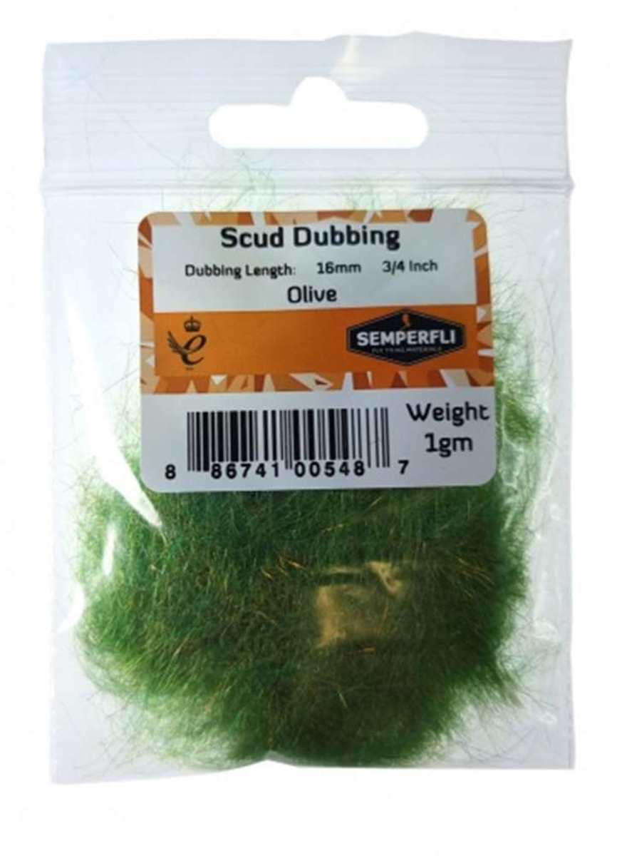 Scud Dubbing Olive for Fly Tying from The Essential Fly