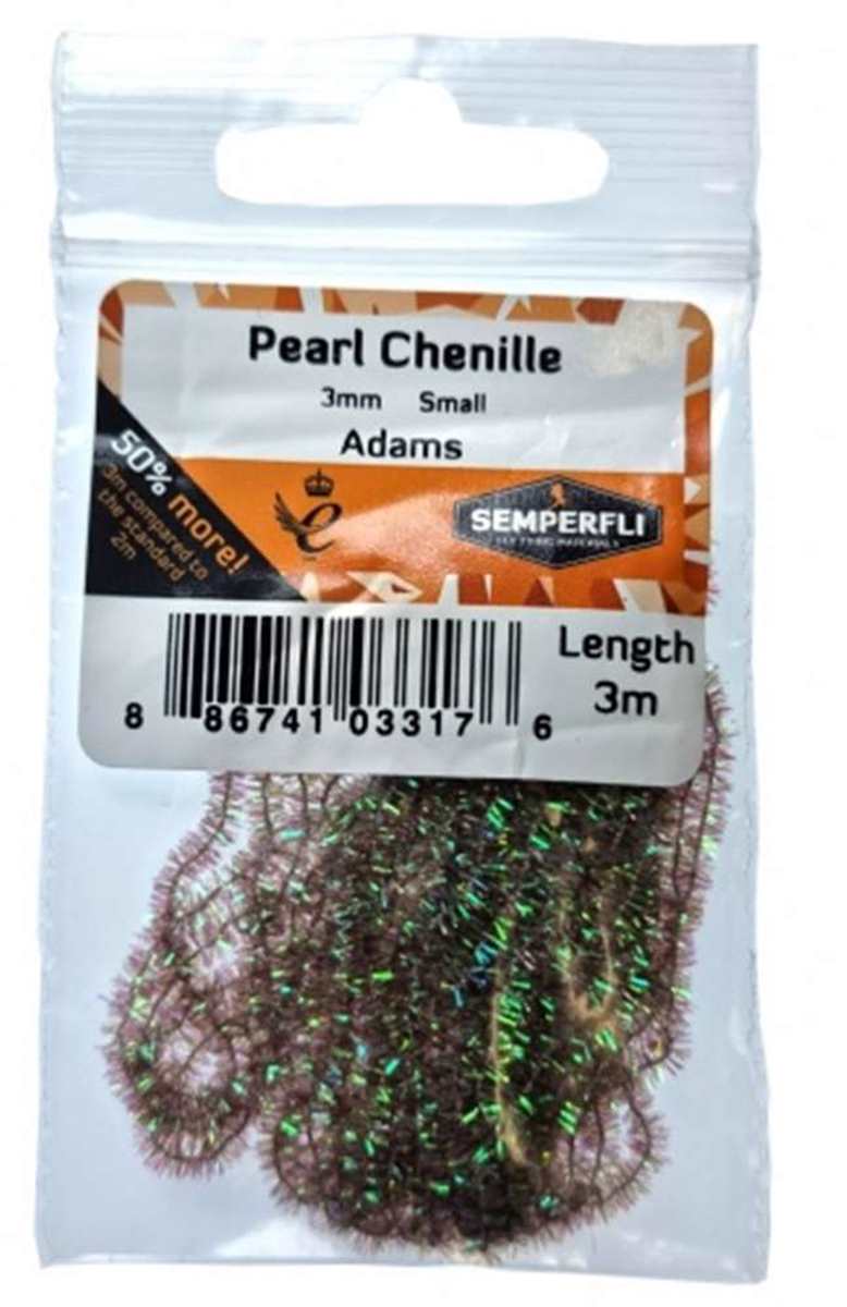 Pearl Chenille 3mm Adams for Fly Tying from The Essential Fly