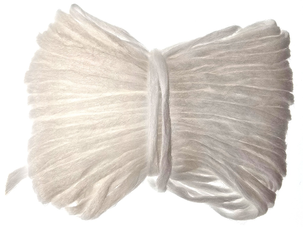 Polyyarn White for Fly Tying from The Essential Fly