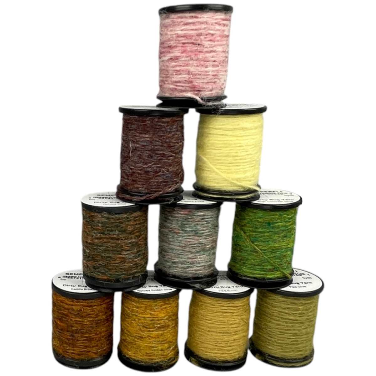 Dirty Bug Yarn Collection for Fly Tying from The Essential Fly