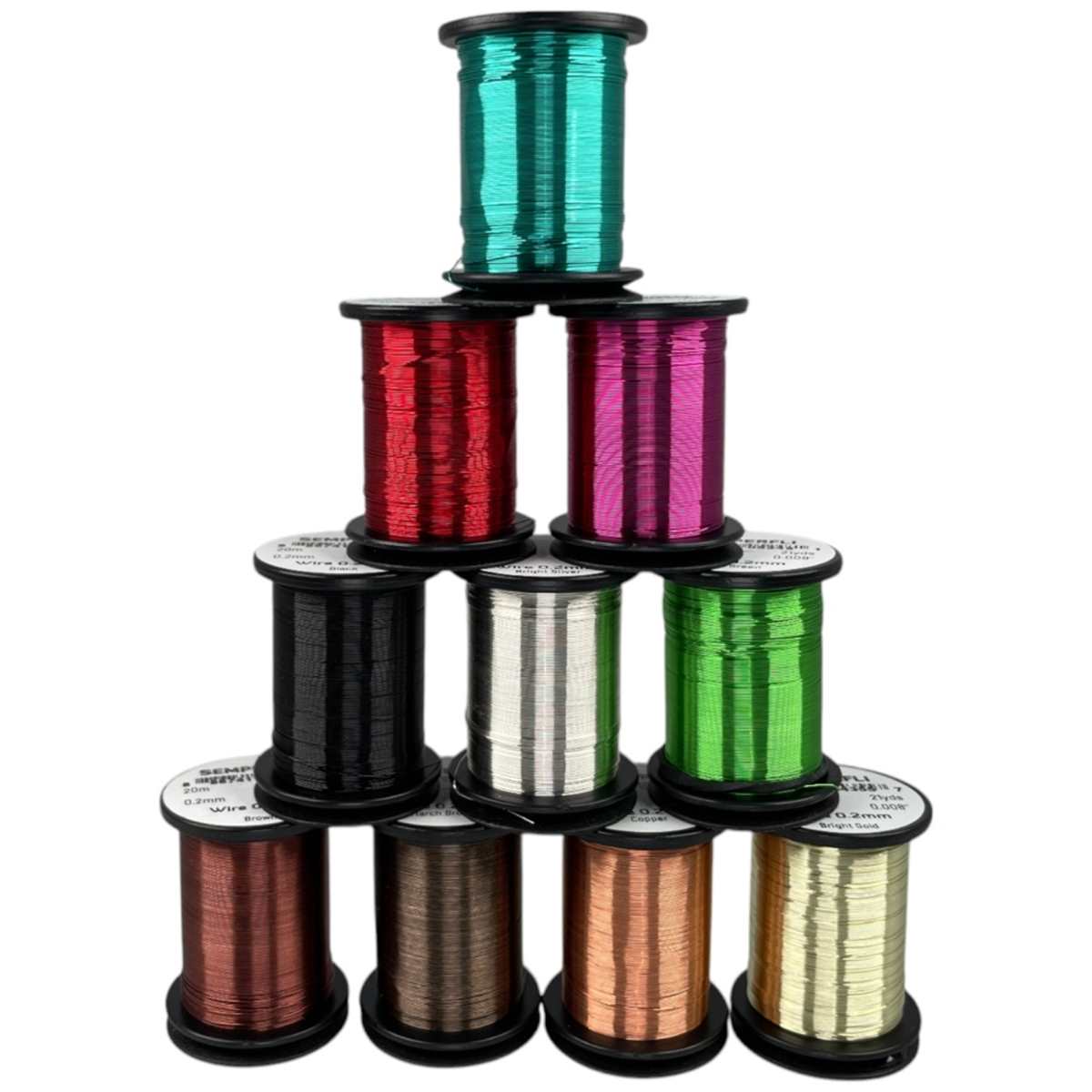 0.2mm Wire Collection for Fly Tying from The Essential Fly