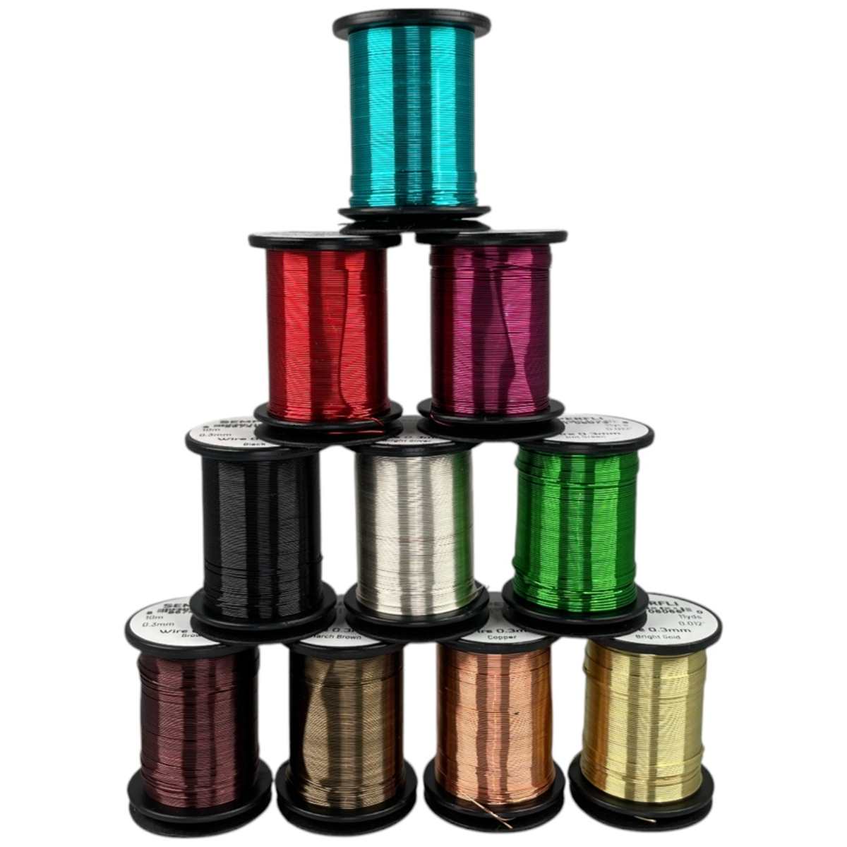 0.3mm Wire Collection for Fly Tying from The Essential Fly