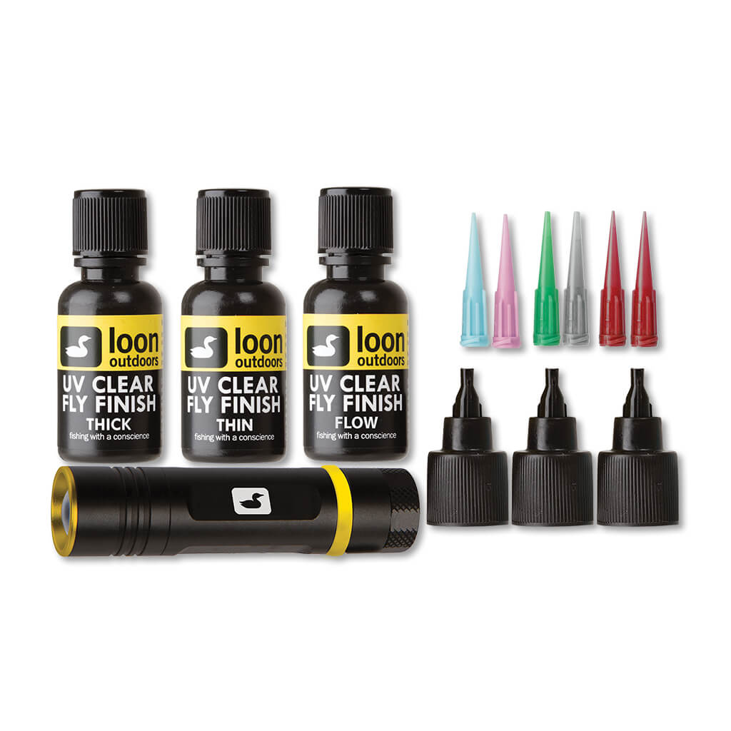 Loon Uv Clear Fly Finish (Resin) Kit 0.5Oz for Fly Tying