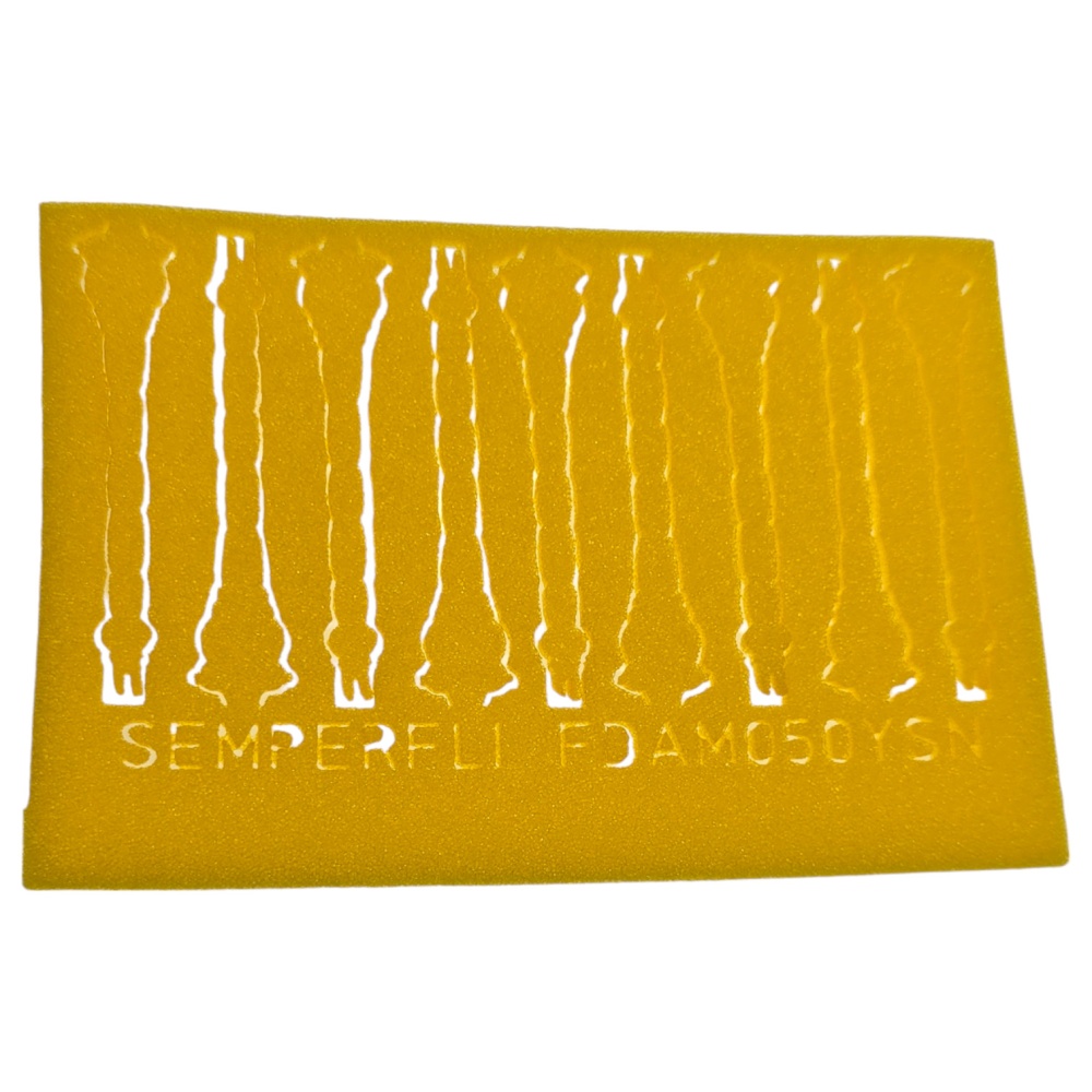 Foam Damsel/Dragonfly Bodies Sunburst Yellow 50mm for Fly Tying