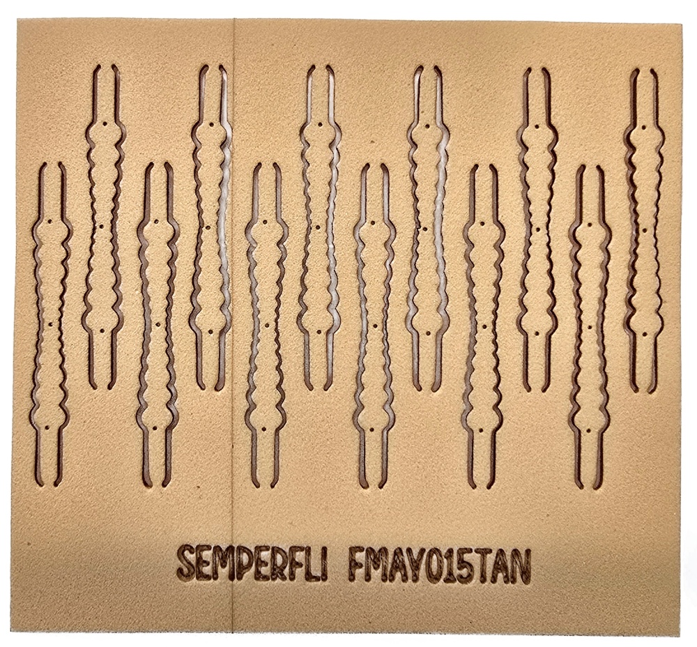 Foam Mayfly / Ephemeroptera Bodies Tan 15mm for Fly Tying