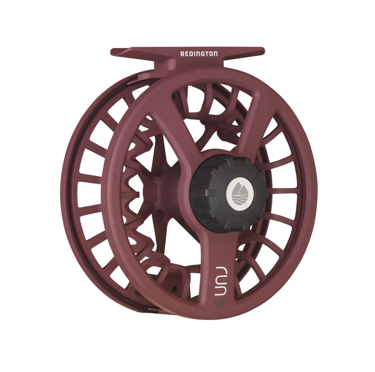 Redington Run Fly Reel Burgundy #3/4 for Fly Fishing