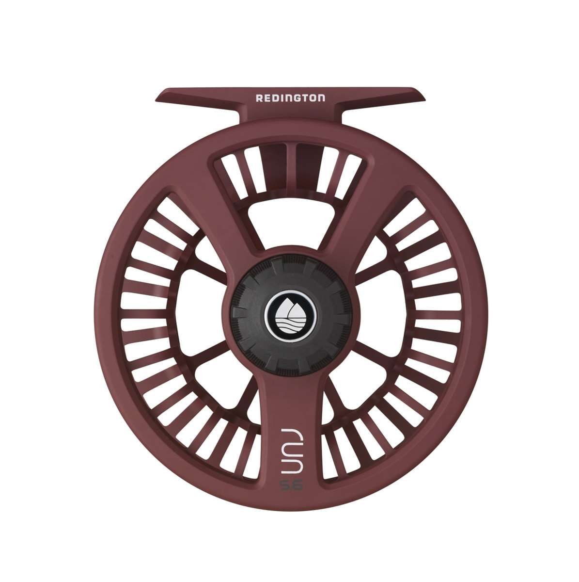 Redington Run Fly Reel Burgundy #3/4 for Fly Fishing